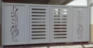 main gate curl design – Makerbhawan