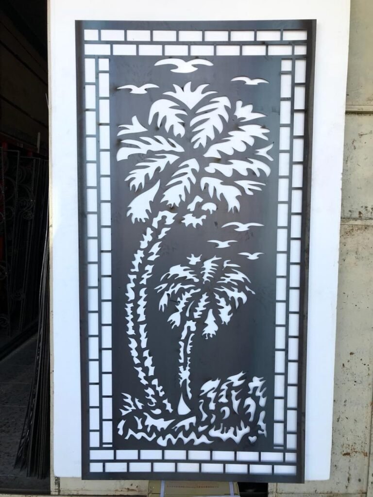cnc plasma coconut tree svg/dxf design – Makerbhawan
