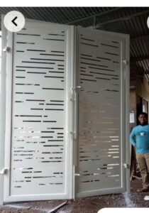 cnc plasma main gate grill svg/dxf design – Makerbhawan