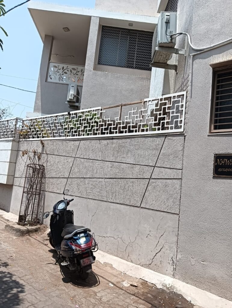 cnc balcony grill dxf/svg design – Makerbhawan