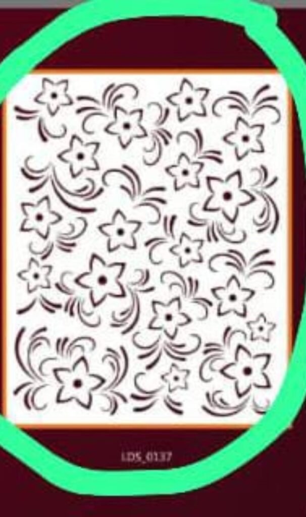 cnc flower with curl jali dxf/svg design – Makerbhawan