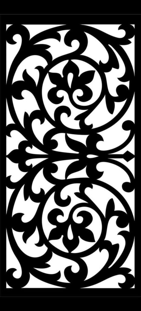Cnc Freehand Jali dxf/svg file – Makerbhawan