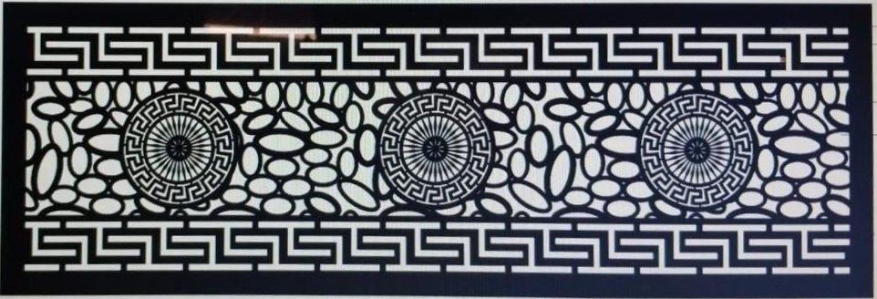 Cnc Grill Circle Jali Design dxf/svg file – Makerbhawan