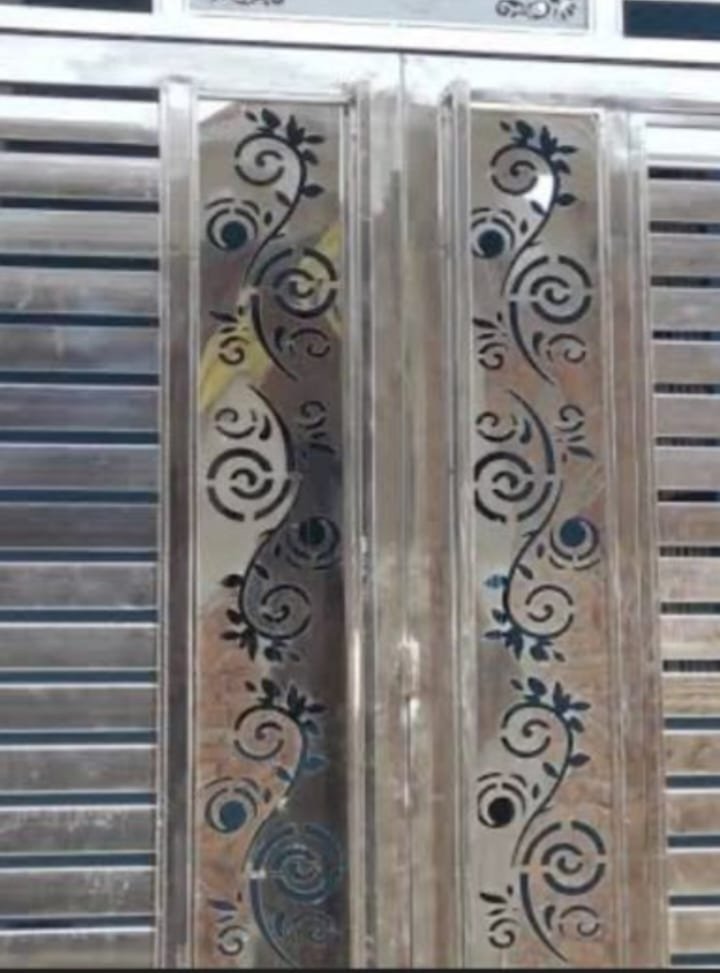 cnc Curl Leaf Gate Jali Design svg/dxf file – Makerbhawan