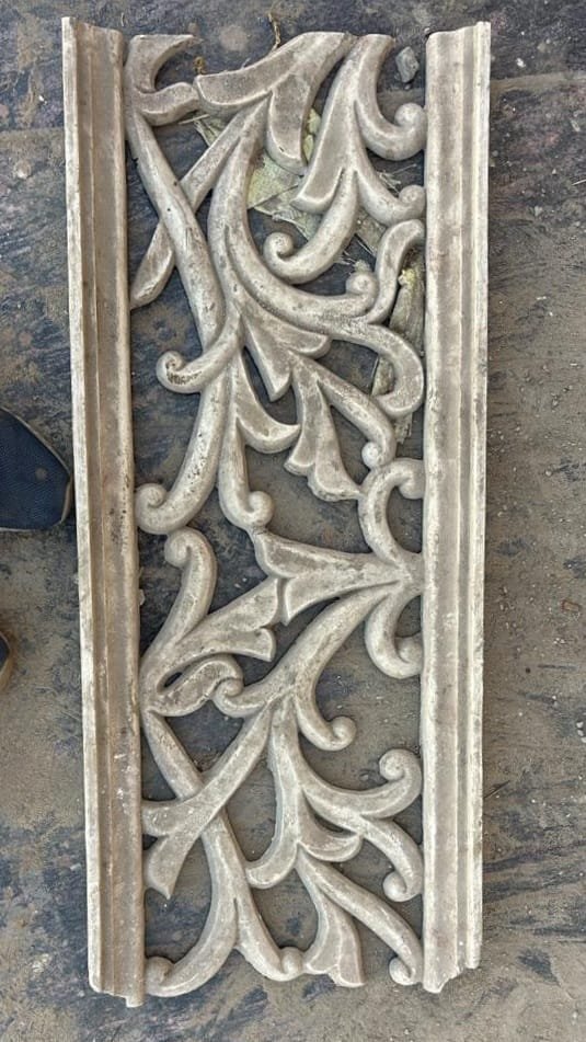 cnc 2D Curl Railing Border Design svg/dxf file – Makerbhawan